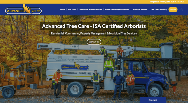 14 Tree Service Website Design Examples and Ideas