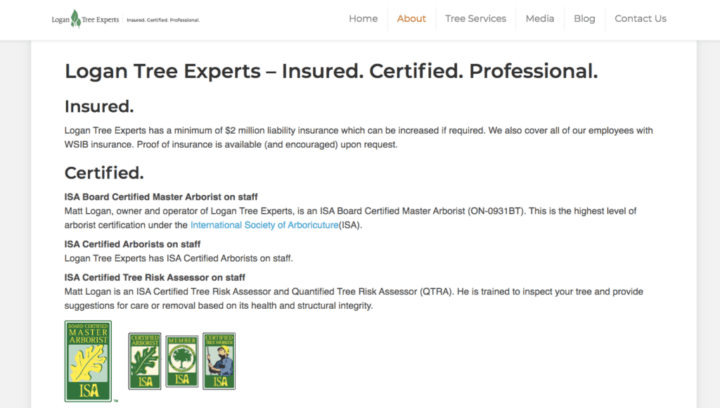 14 Tree Service Website Design Examples and Ideas