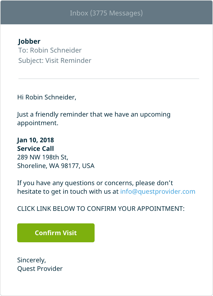 8 Appointment Reminder Templates To Use For Your Service Business Jobber
