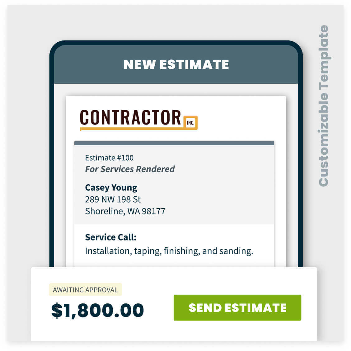 Free Contractor Estimate Template Customize Download Now Jobber