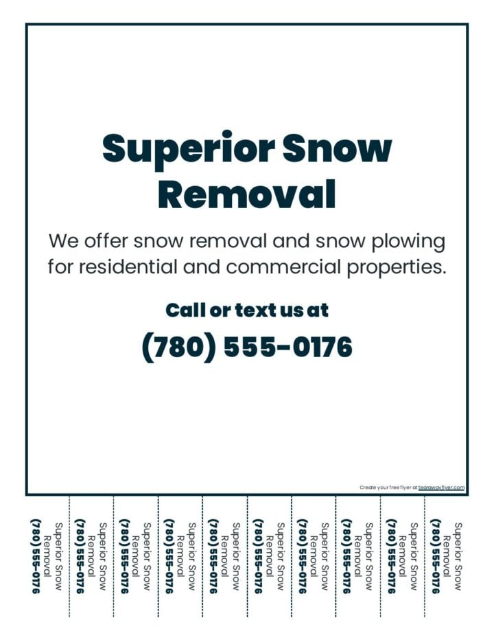 Snow Removal Ads to Attract Customers and Generate Leads