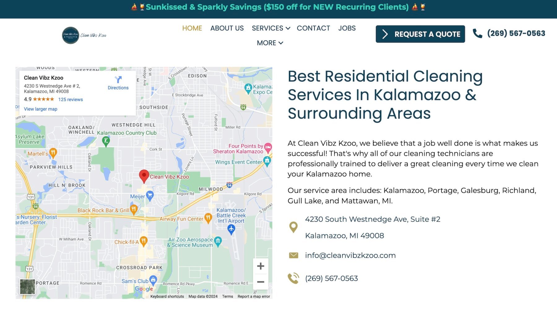 20 Cleaning Website Examples You'll Want to Copy - Jobber