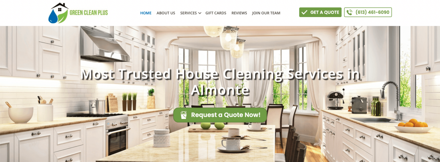 22+ Cleaning Website Examples You Should Be Following