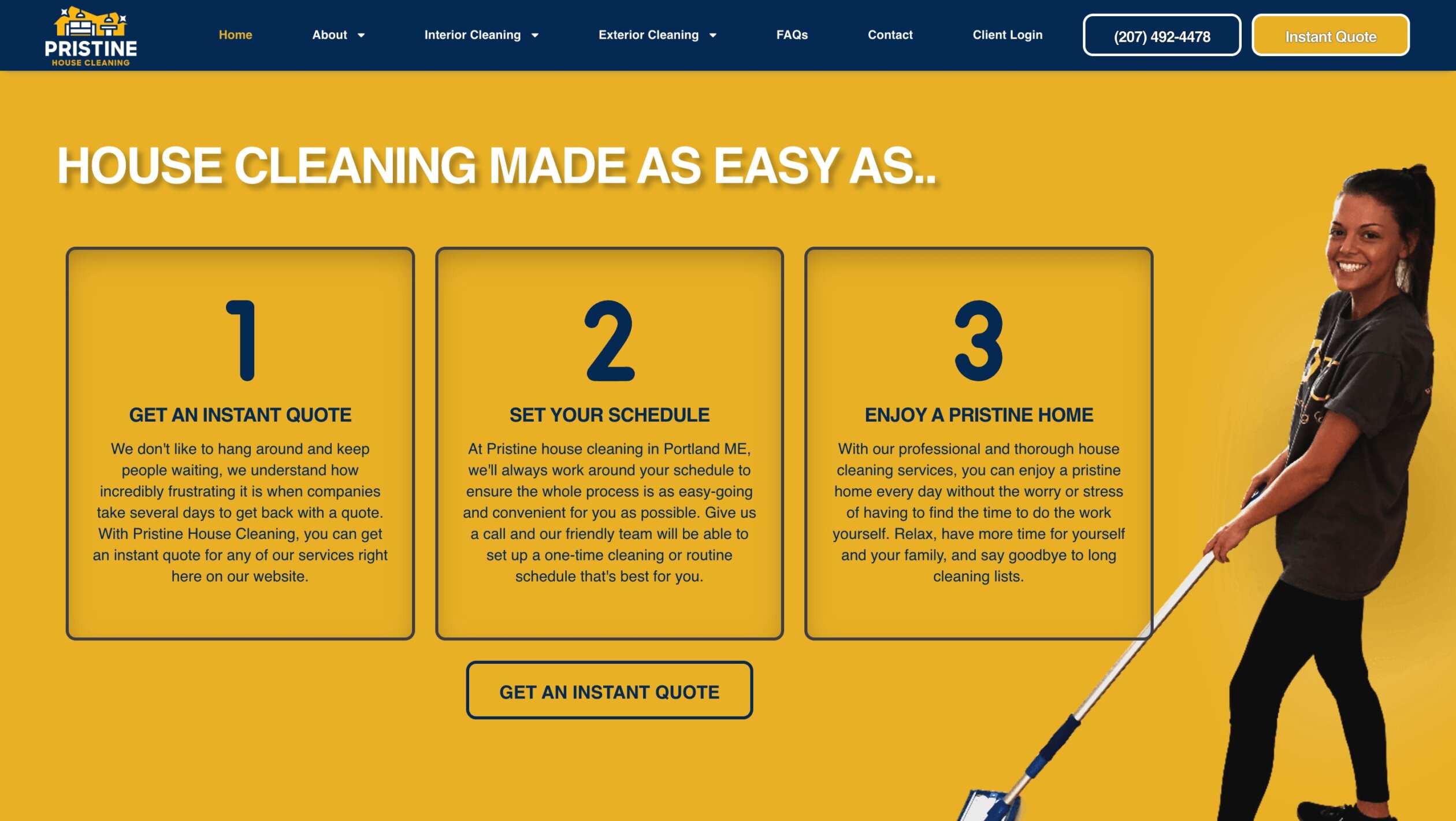 22+ Cleaning Website Examples You Should Be Following