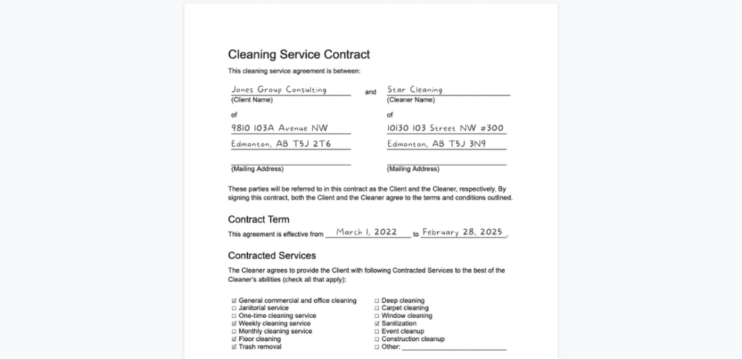How To Get Cleaning Contracts With Commercial Clients