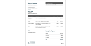 Free Landscaping Receipt Template | Edit & Download | Jobber