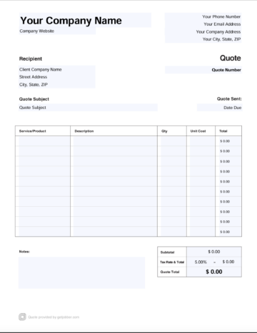 How to Write a Quote for a Job: A Guide for Service Pros