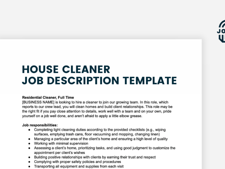 Free Cleaning Business Resources - Jobber