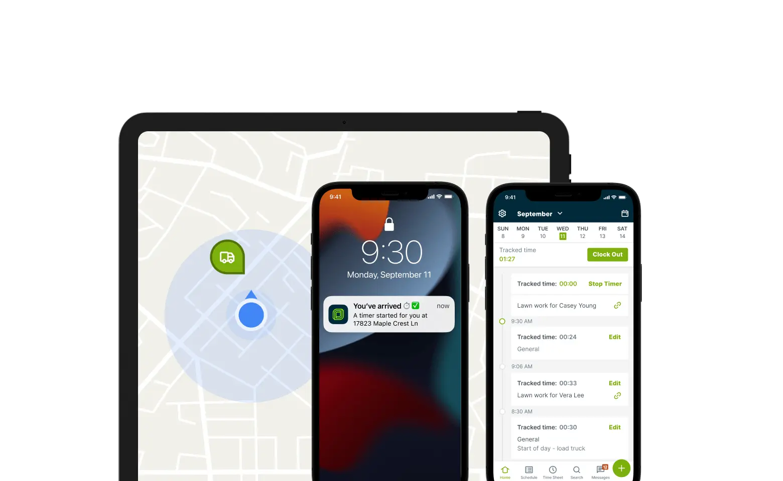 Automatic Time Tracking For Home Service Businesses | Jobber